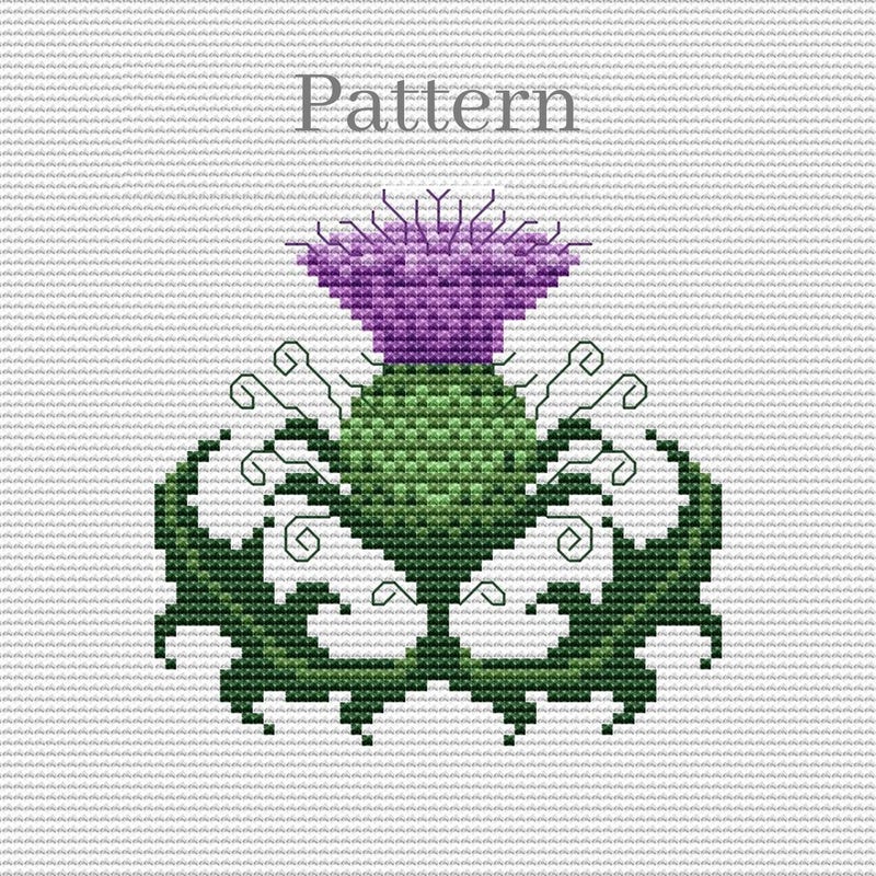 Thistle Pattern - Etsy