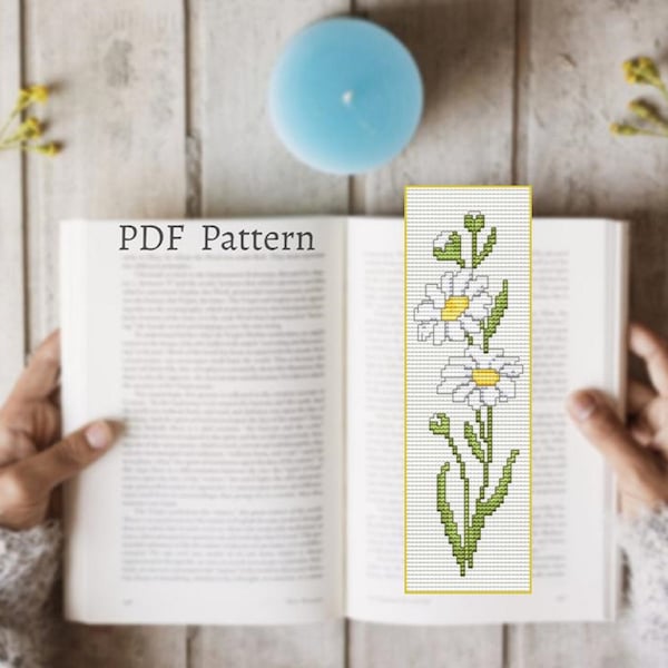 Daisy Cross Stitch - Etsy