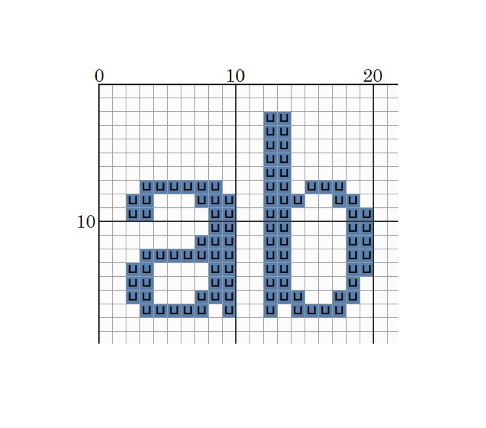 Cross Stitch Letters, Christmas Alphabet Chart Cross Stitch Pattern for ...