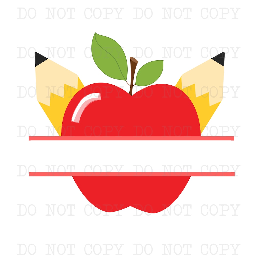 Nombre en blanco de la manzana roja PNG Sublimación del nombre del ...