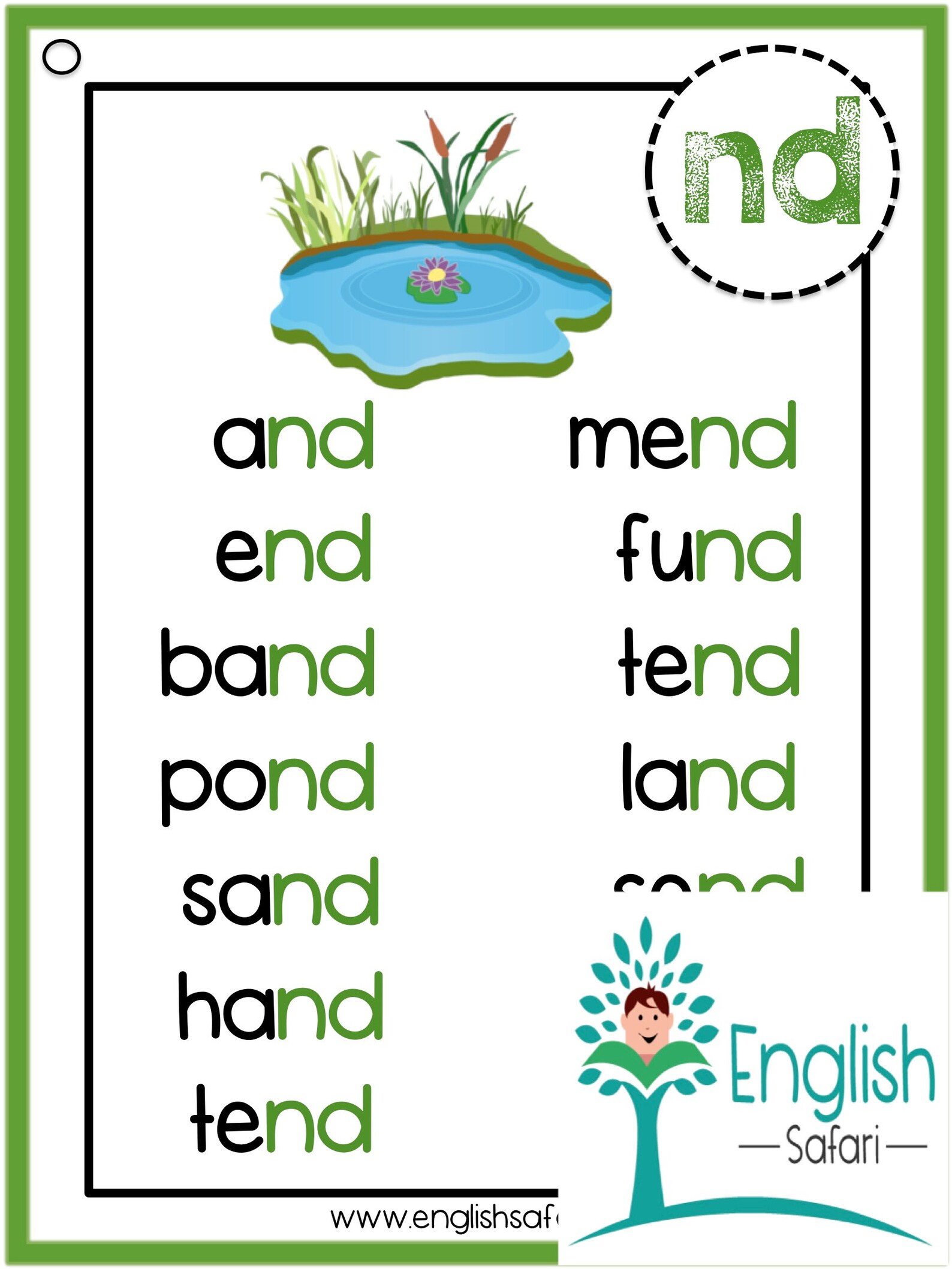 Phonics Words List Ending Consonant Blends Etsy Phonics Words List Ending Consonant Blends Etsy