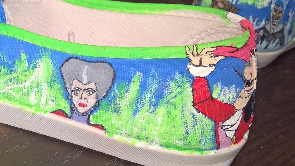 Disney Villains Shoes - Etsy