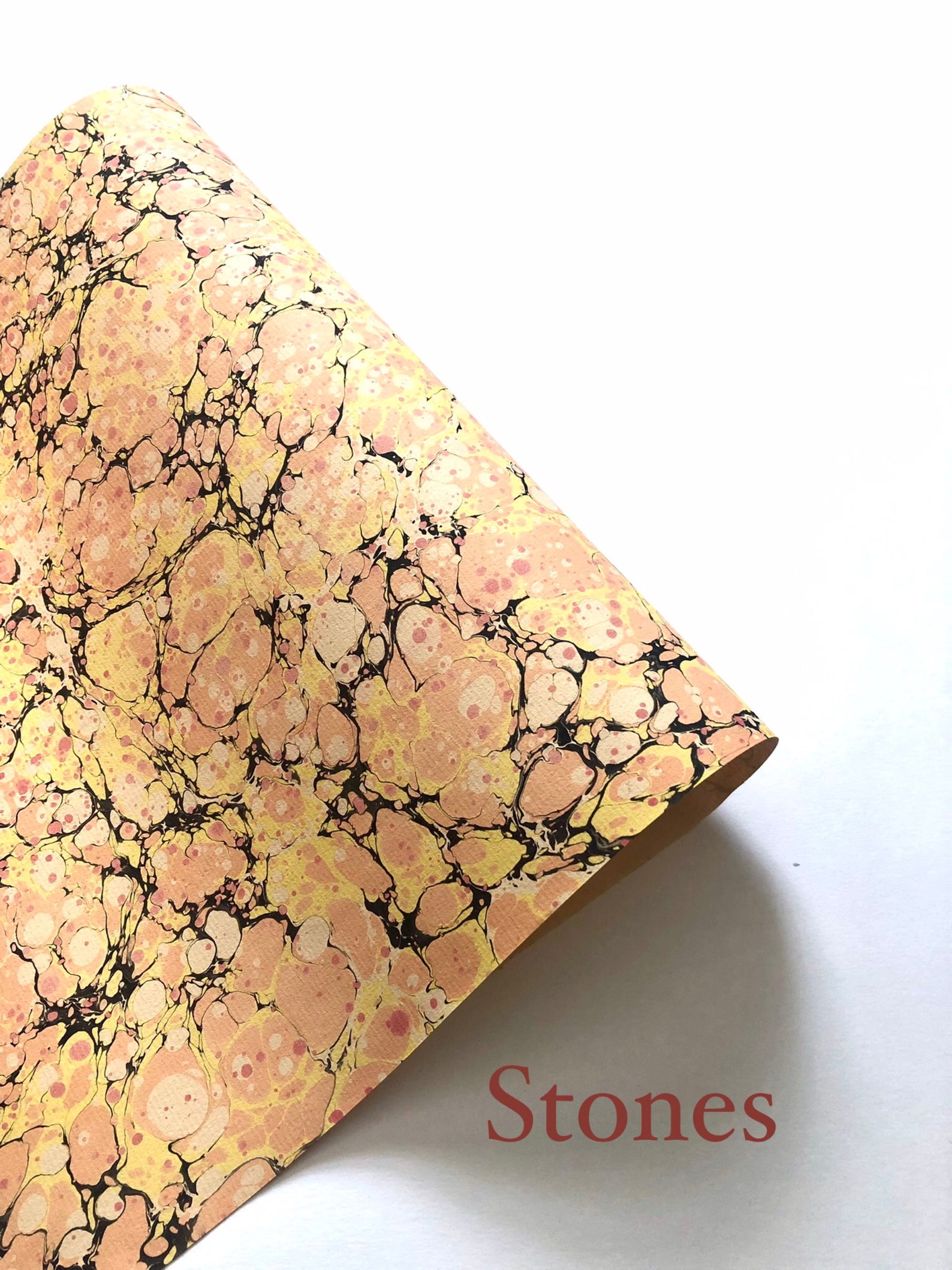 Hand Marbled Paper - Etsy