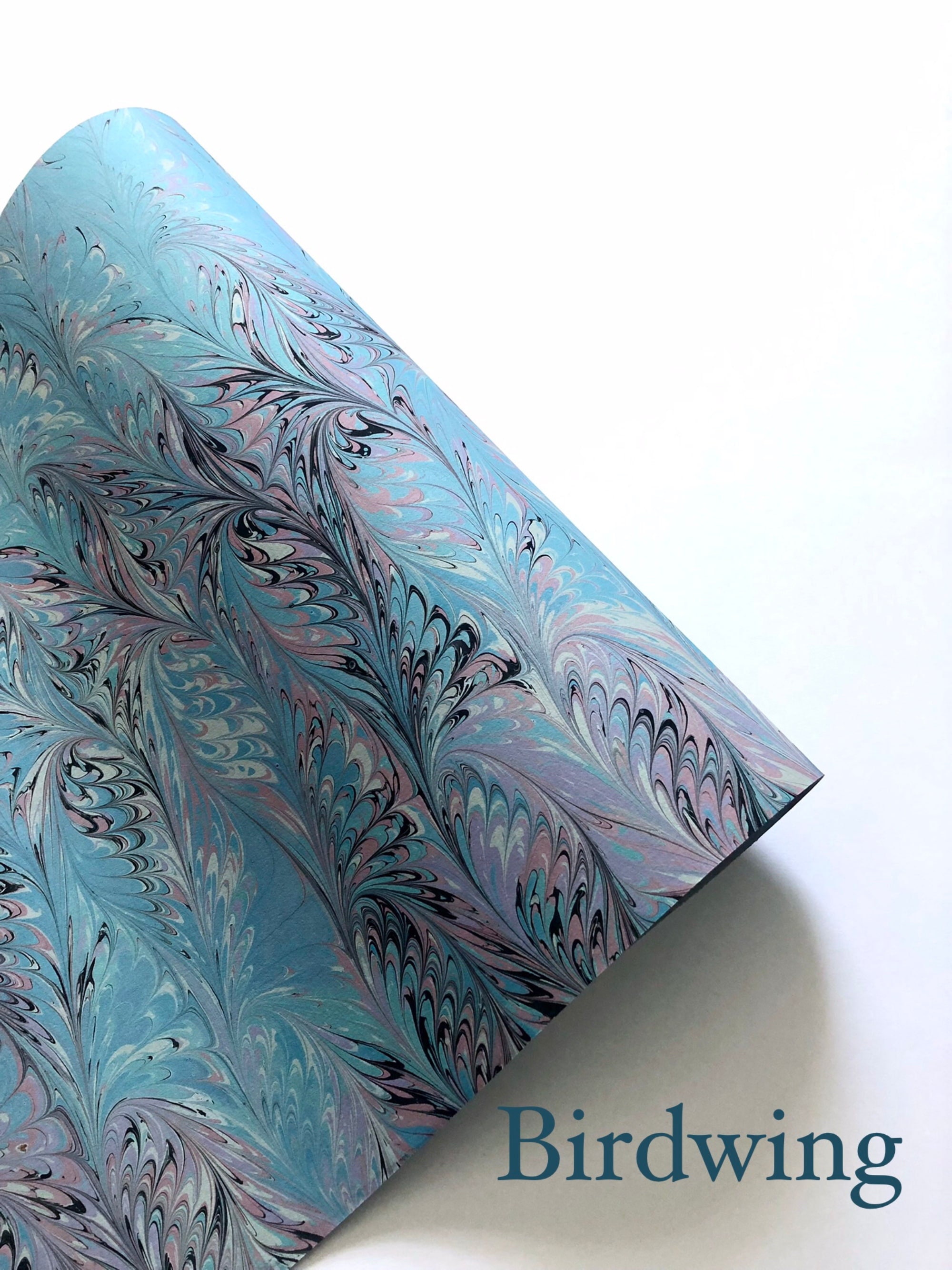 Hand Marbled Paper - Etsy