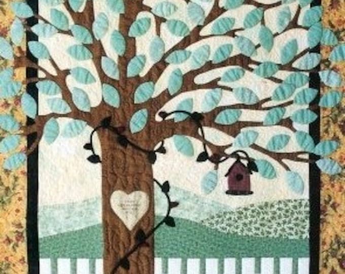 Special Autograph Tree Art Quilt Pattern - Etsy