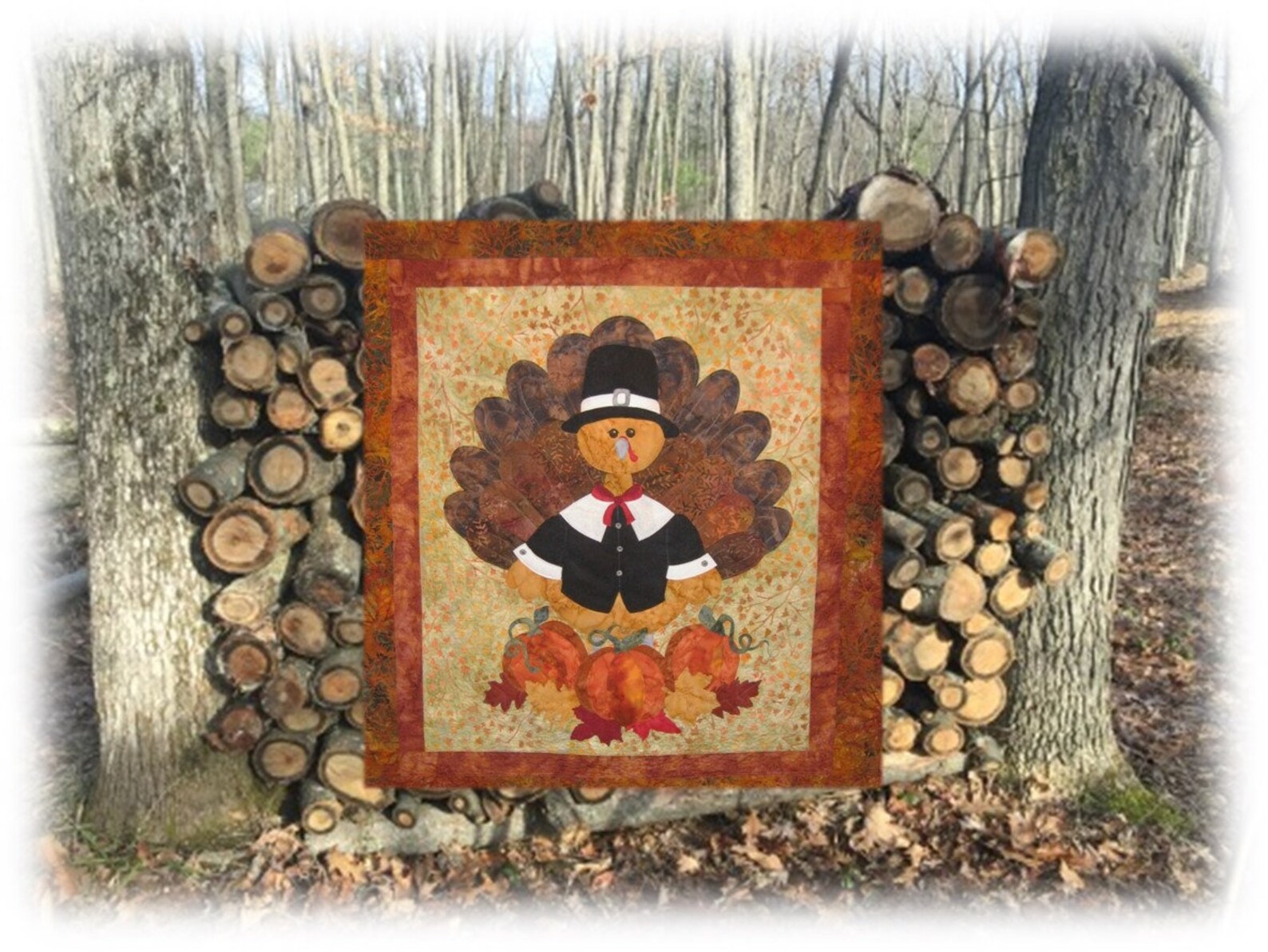 Turkey Wallhanging Art Quilt Pattern - Etsy