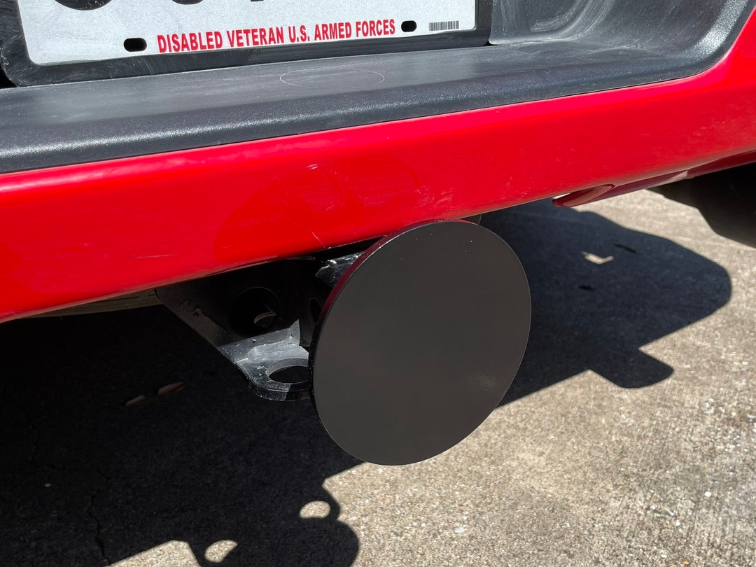 CIRCLE Black Hitch Cover decal Ready - Etsy