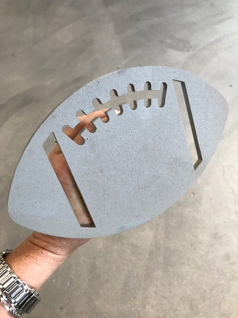 FOOTBALL HITCH COVER Powder Coated in Your Favorite Color - Etsy