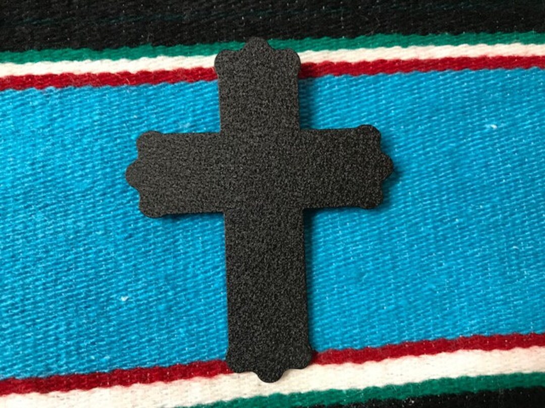 CROSS MAGNET / Metal Magnet / Powder Coated Magnet - Etsy