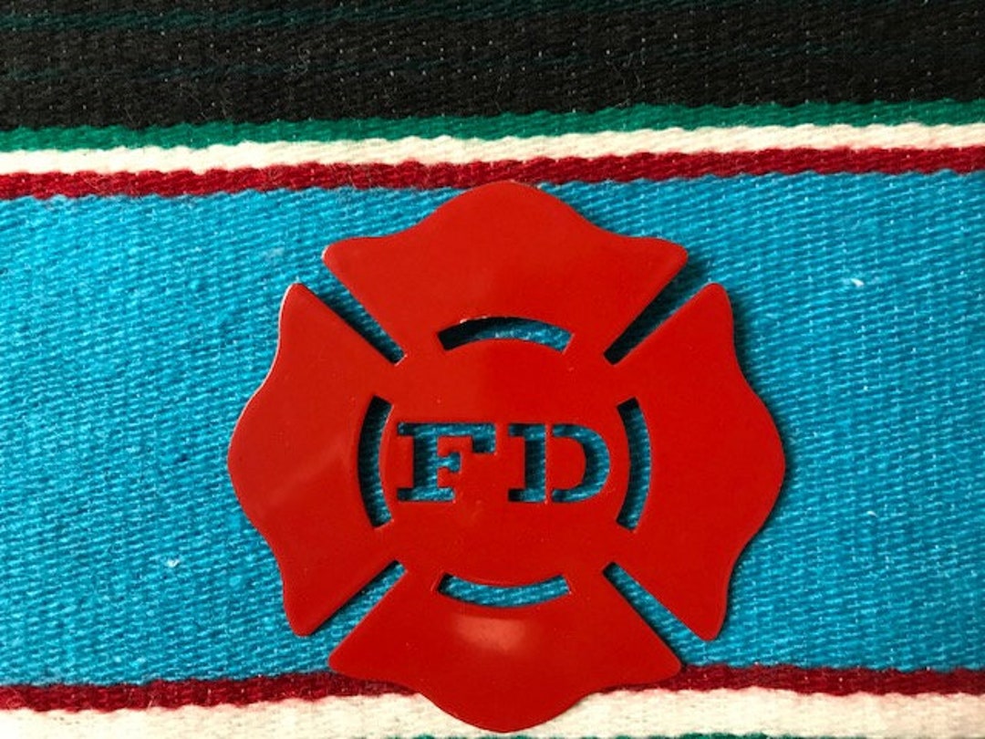 FIRE DEPARTMENT Magnet / Metal Magnet / Powder Coated Magnet - Etsy