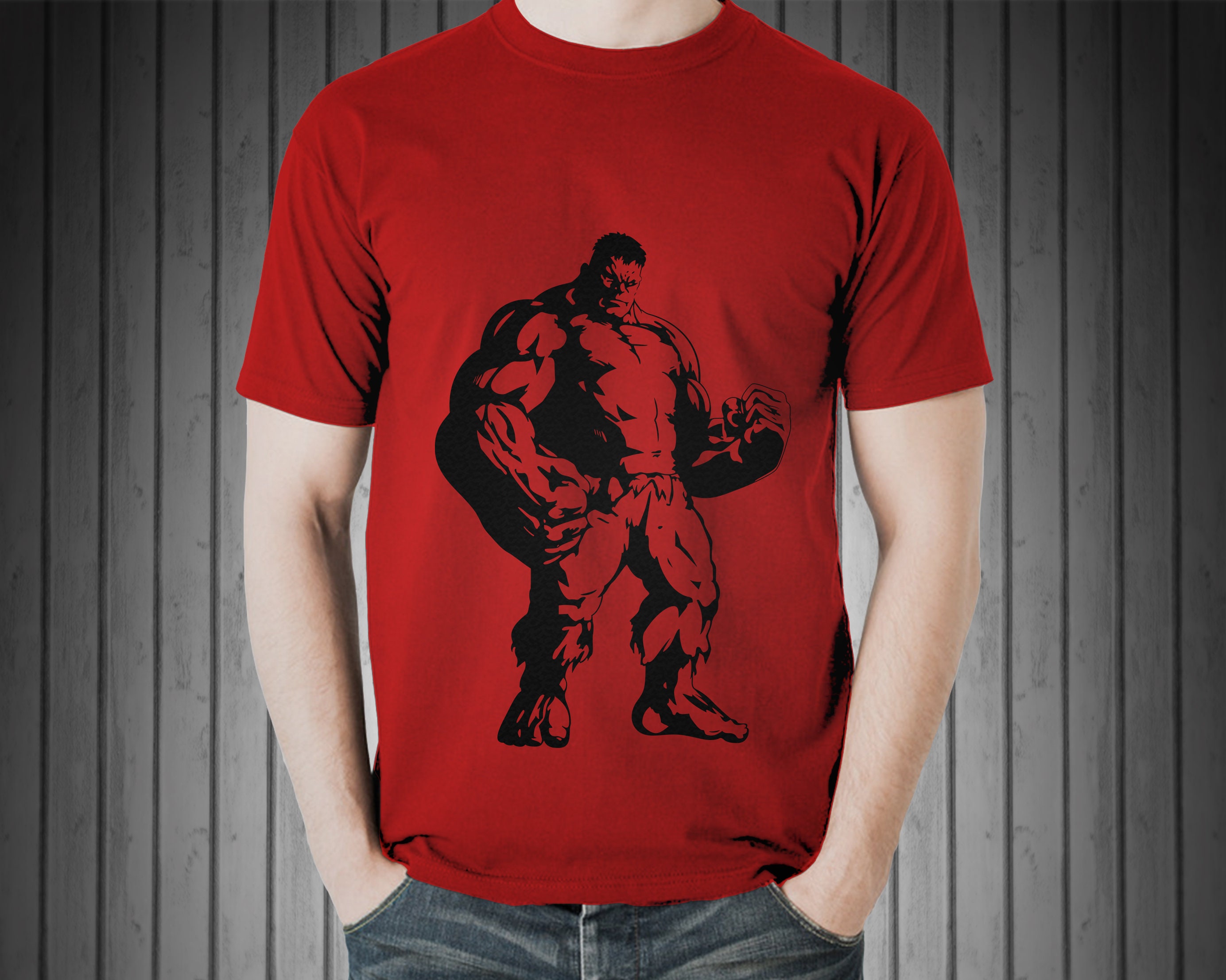 Printable strong man SVG Silhouette Clipart stencil cricut | Etsy