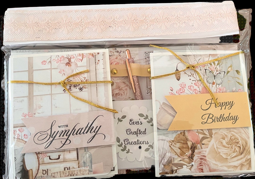 Handmade Card Pack - Etsy