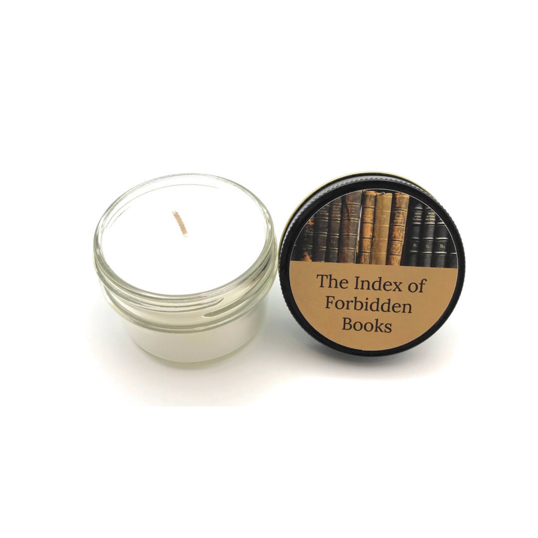 CLEARANCE Index of Forbidden Books Antique Library Catholic Scented ...