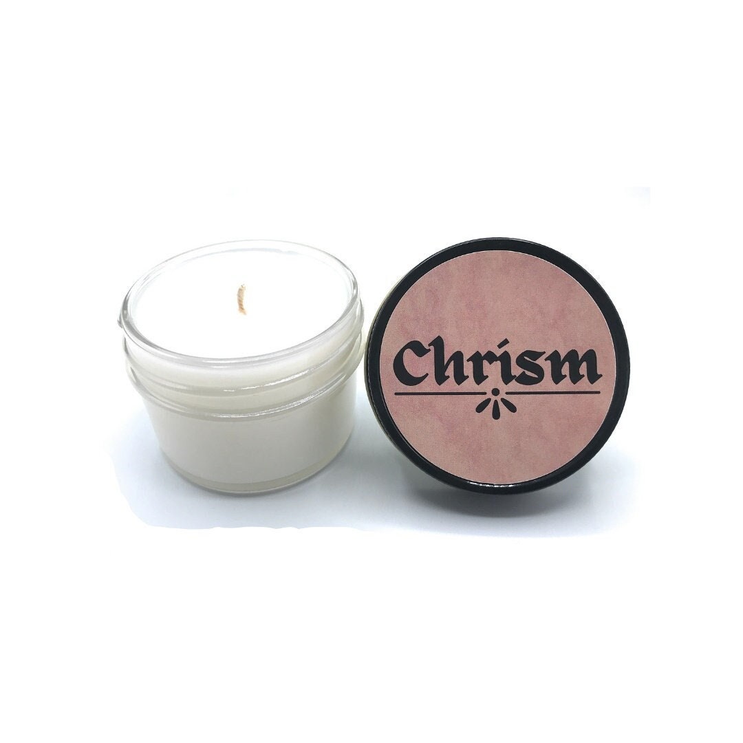 Chrism Catholic Scented Candle Catholic Gift Prayer Candle Catholic ...