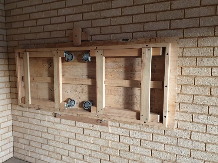 Folding Work Bench Wall Mountable. Build Plans imperial US | Etsy UK