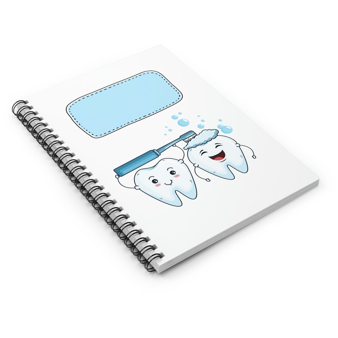 Dentistry Spiral Notebook With Ruled Lines Dental Student - Etsy