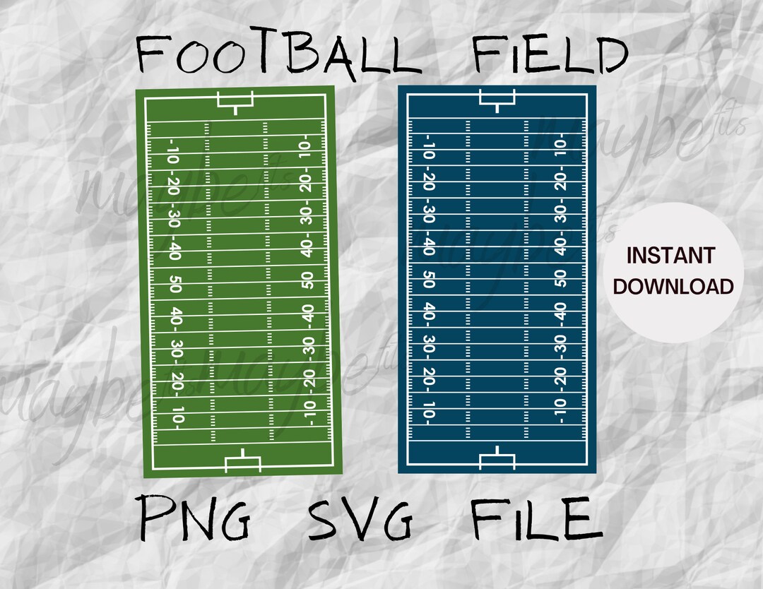 Football Field SVG Sports Svg Png American Football Svg Png Commercial ...