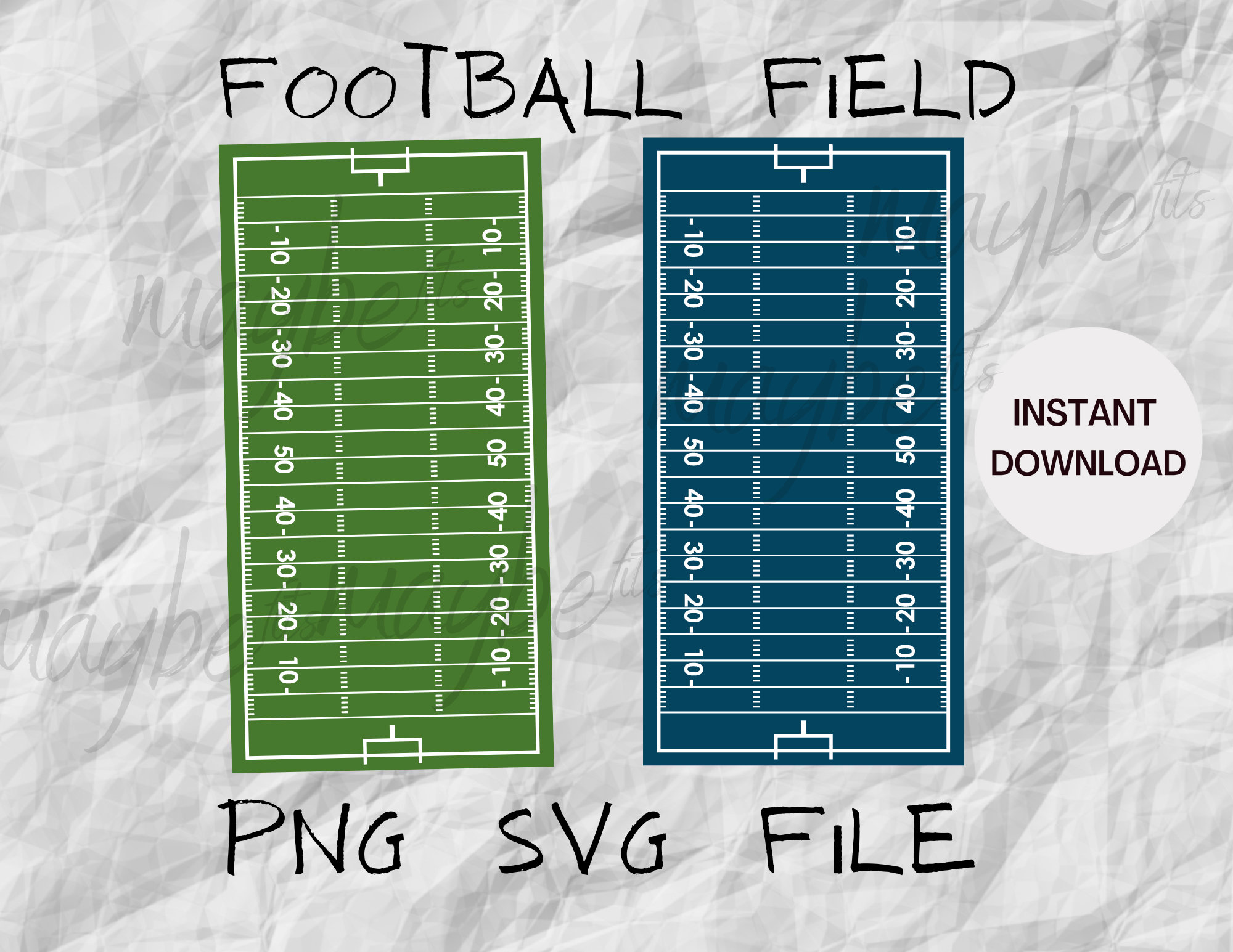 Football Field SVG Sports Svg Png American Football Svg Png Commercial ...