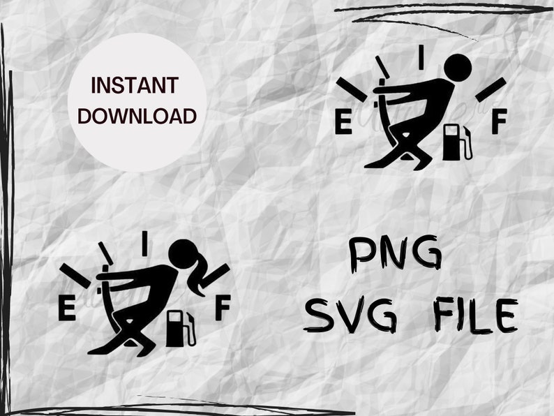 Gas Gauge SVG File Bundle Gas Tank Decal Digital PNG - Etsy Australia