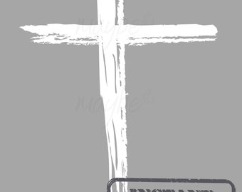 Distressed Cross SVG PNG - Etsy