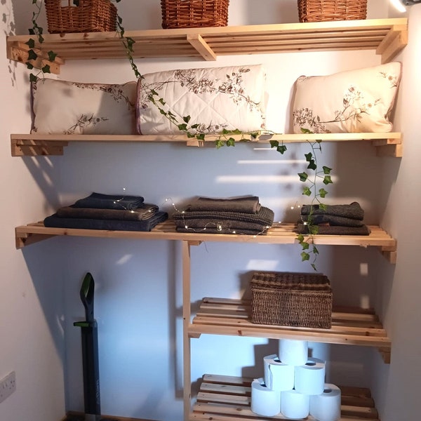 Airing Cupboard Shelving - Etsy UK