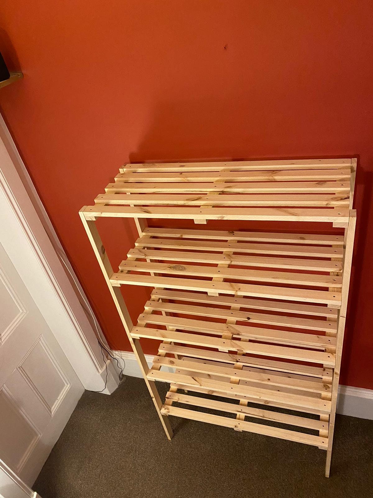 Free Standing Shelf Unit - 3, 4 or 5 Shelves | Fast Delivery - Etsy UK