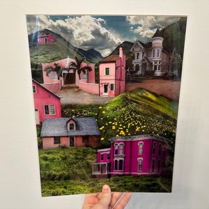 Barbieland Art Print Barbie Doll Inspired Surreal Landscape Photo ...