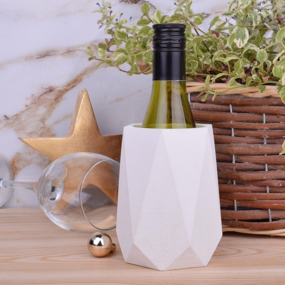 Vase moni Design Made of Concrete White Decorative Living Room Kitchen ...