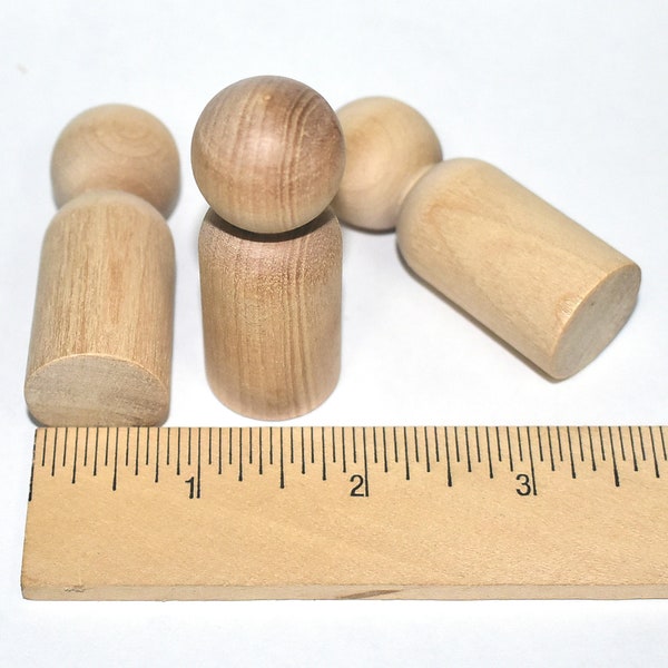 Wooden Peg Person - Etsy