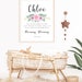 Chloe Name Meaning Printable With Pink Floral Artwork, Chloe Digital ...