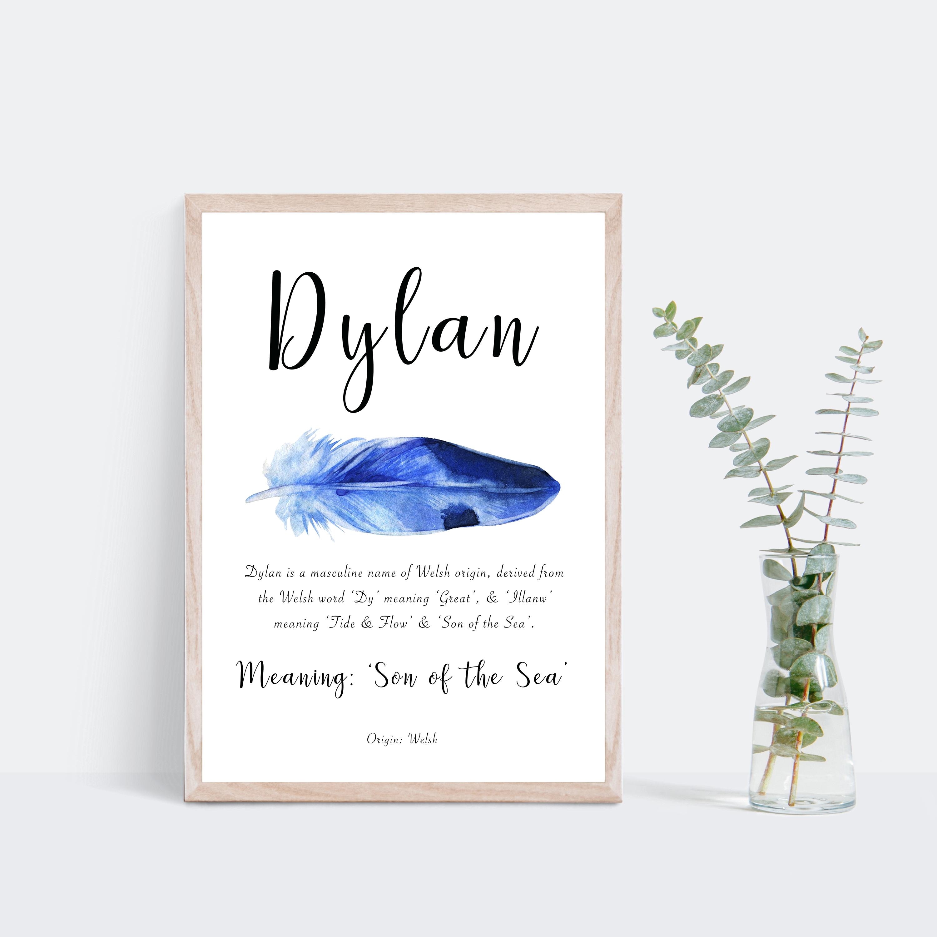Origins Of Name Dylan