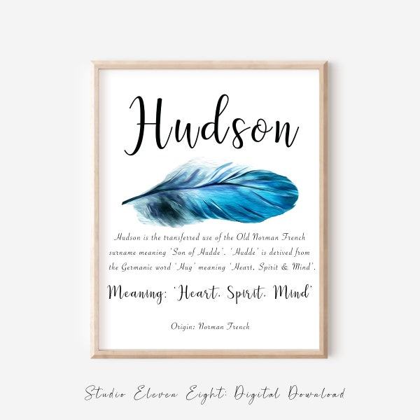 Hudson Baby Meaning - Etsy
