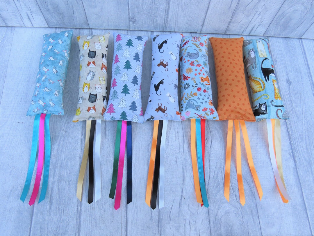 Catnip Kicker Toy, With Ribbon Streamers & Super Strength Catnip ...