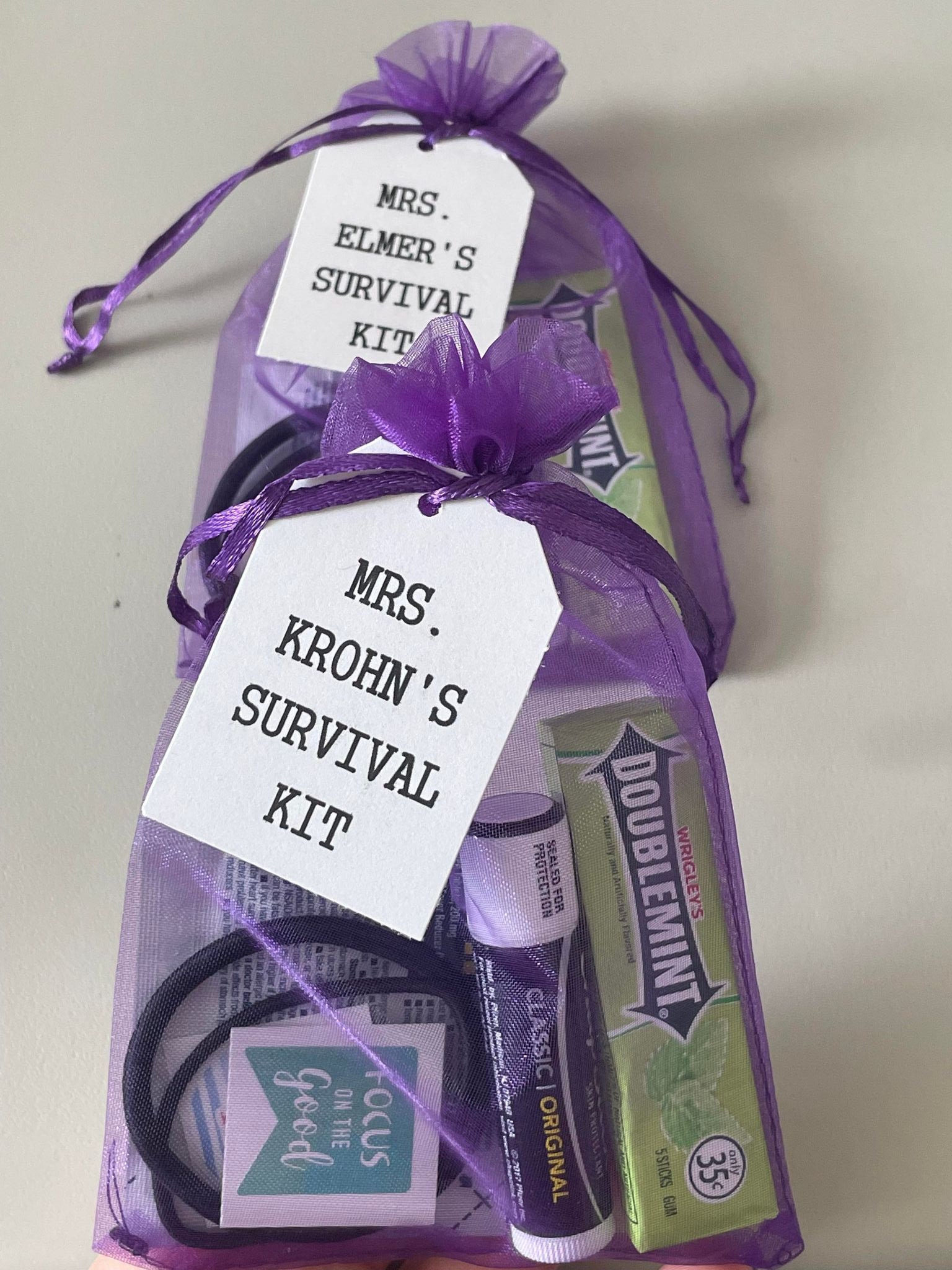 ASSEMBLED Student School Survival Kit Teacher Survival Kits - Etsy
