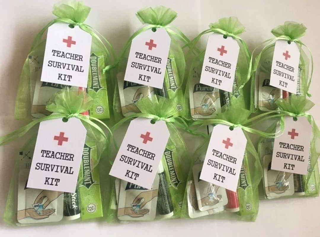 ASSEMBLED Back to School Emergency Kit, Assembled Teacher Emergency ...