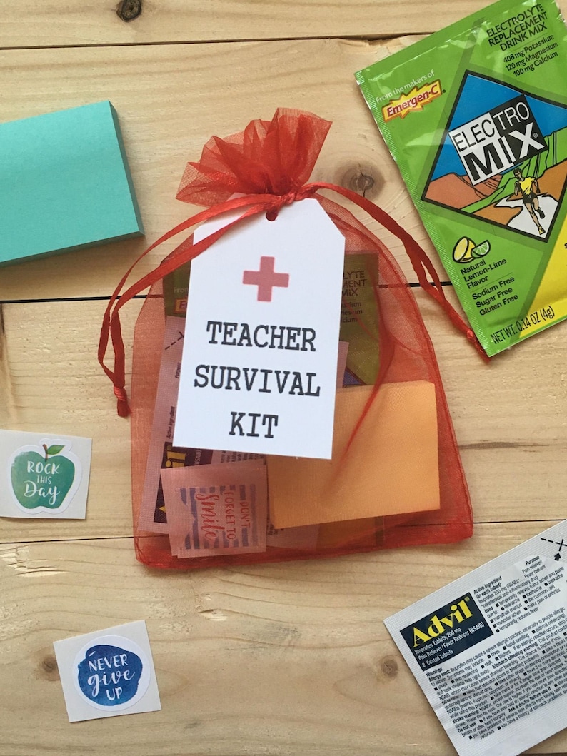 Kit de Supervivencia del Maestro de Regreso a la Escuela 1er | Etsy