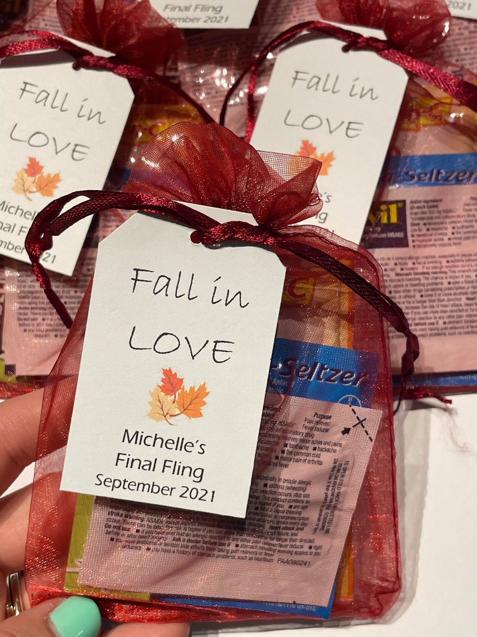 Fall in Love Fall in Love Tags Fall in Love Bags and Tags | Etsy