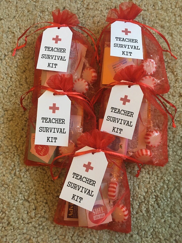 Student Survival Kits 1st Day of School Favors Teacher - Etsy UK
