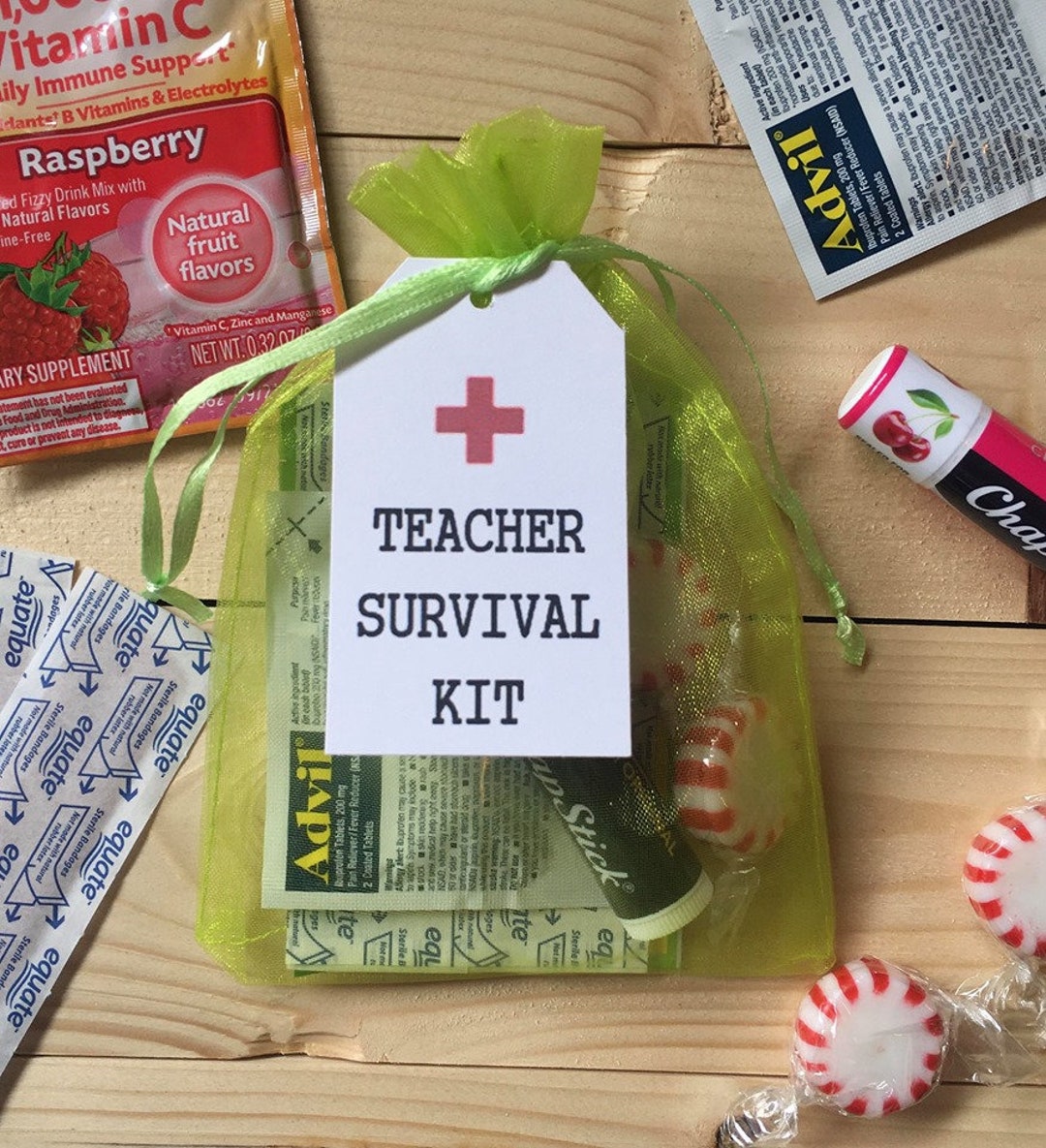High School Survival Kit, Teacher Survival Kit, Gift for Teachers ...