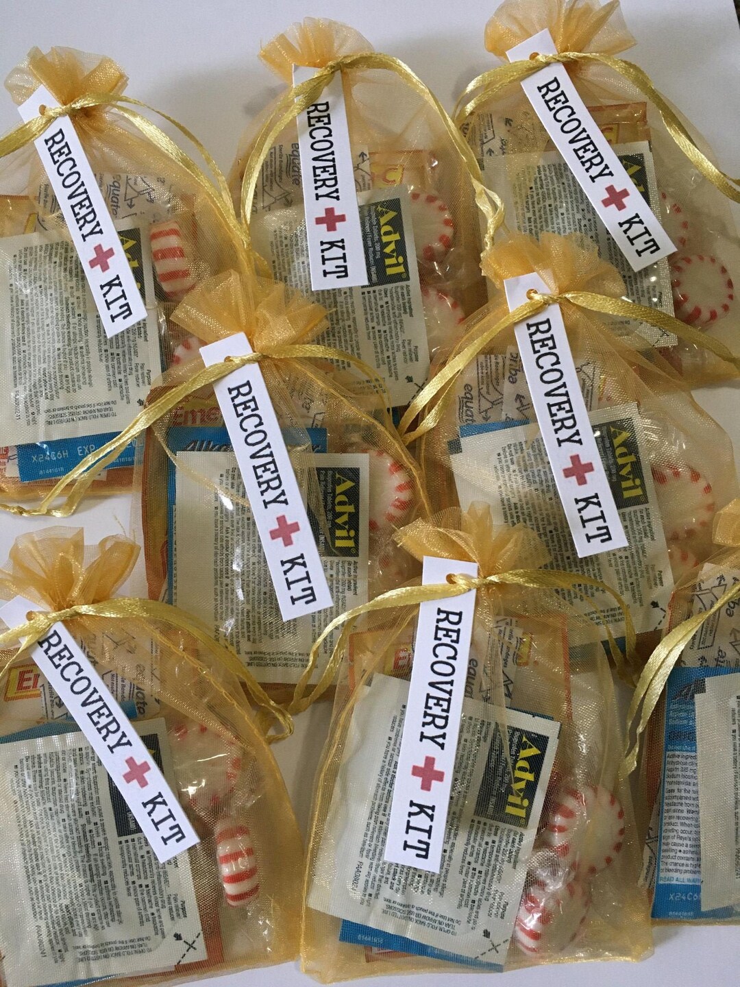 ASSEMBLED Bachelorette Hangover Kit, Bachelorette Recovery Kits ...