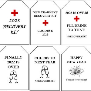 Holiday Party Favors, Holiday Recovery Kit, NYE Recovery Kit, Recovery ...