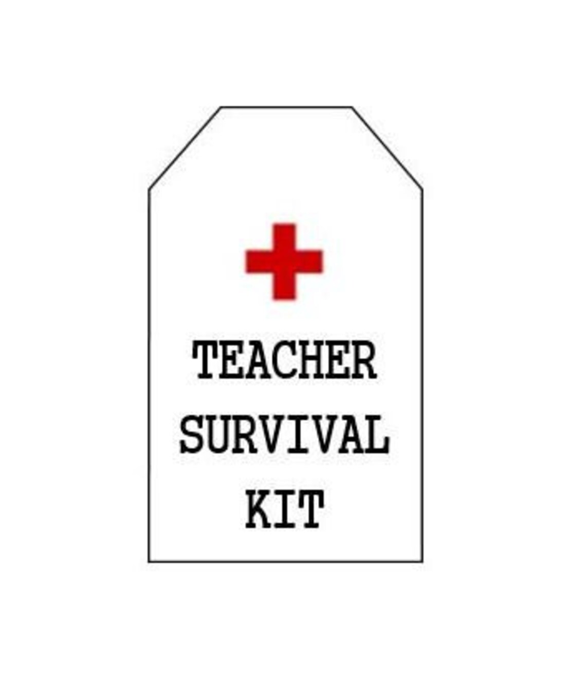 DOWNLOADABLE Teacher Survival Kit Tags Teacher Survival Kit - Etsy