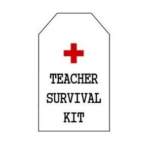 DOWNLOADABLE Teacher Survival Kit Tags Teacher Survival Kit - Etsy