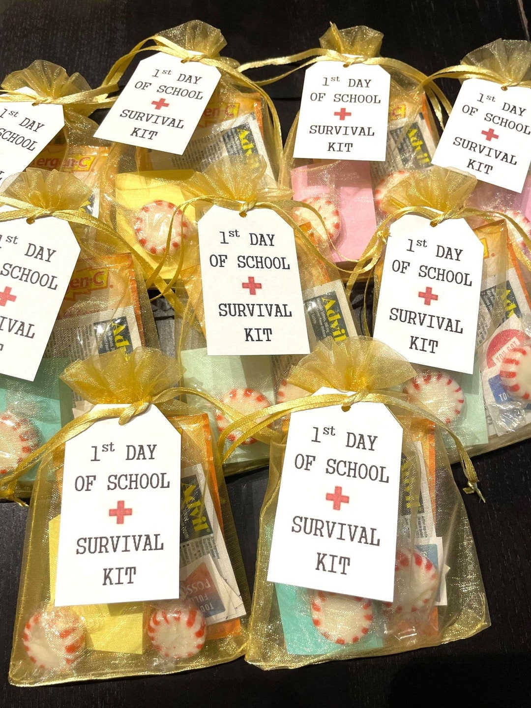 ASSEMBLED Teacher Survival Kit, Teacher Survival Kit, Survival Kit Gift ...