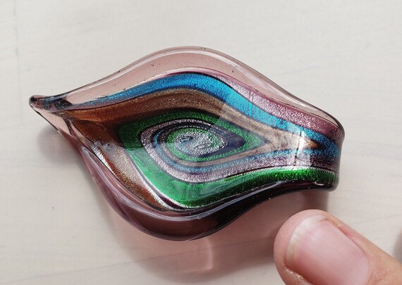 Small Vintage Glass Stand - Etsy