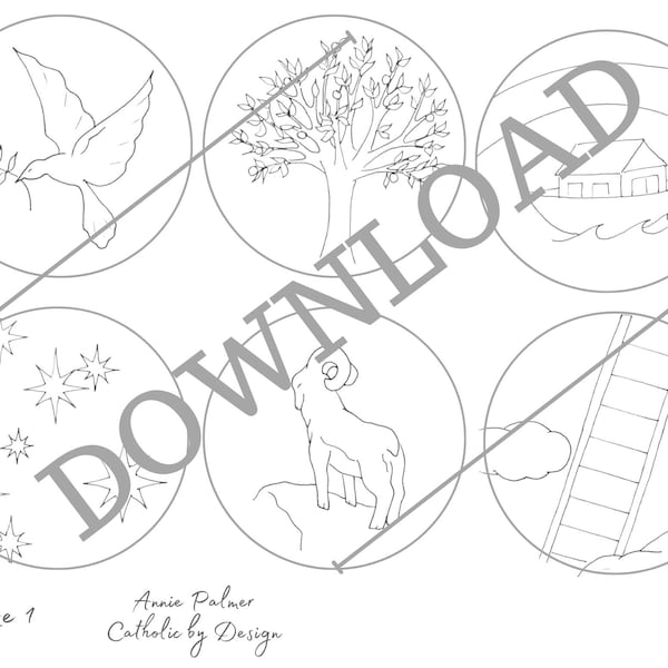 Jesse Tree Ornaments - Etsy