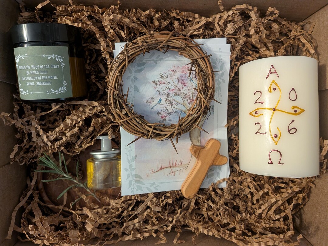 Catholic Lent Triduum Holy Week Gift Box Celebrate at Home - Etsy