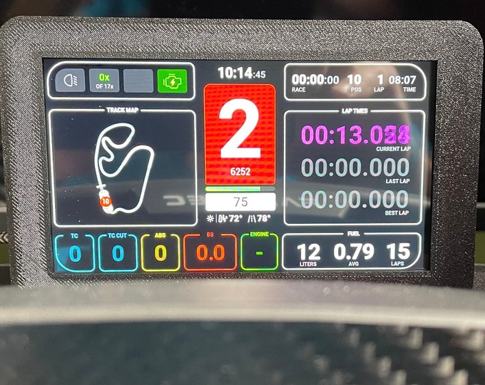 Sim Racing Dashboard/ddu 5" CR-5 Lite - Etsy