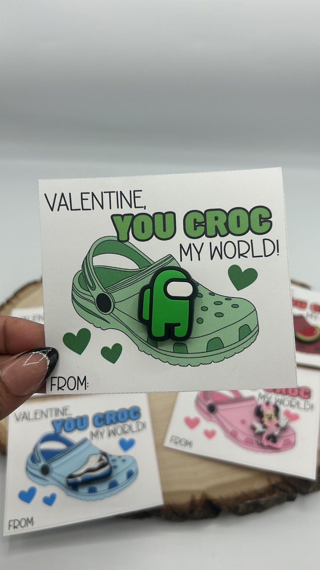 Valentine’s Day Gift for Class, Valentine’s Day Croc Charm, Croc Charms ...