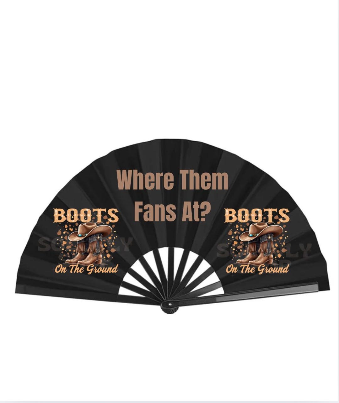 Clack Fan, Boots on the Ground, Linedance Accessory, Line Dance Clack ...